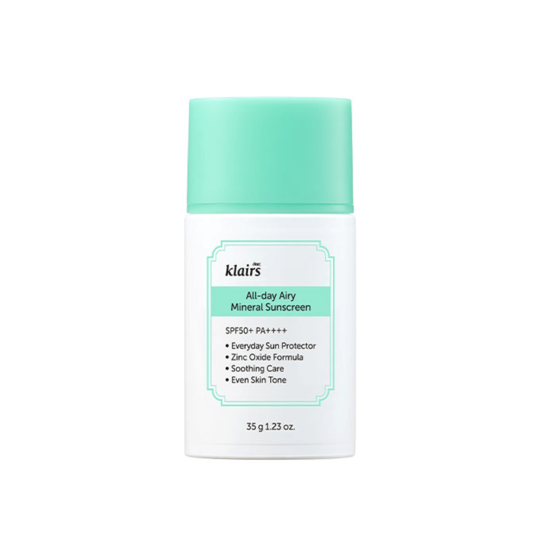 Dear Klairs All-day Airy Mineral Sunscreen| Sun Protection – Feel22Egypt