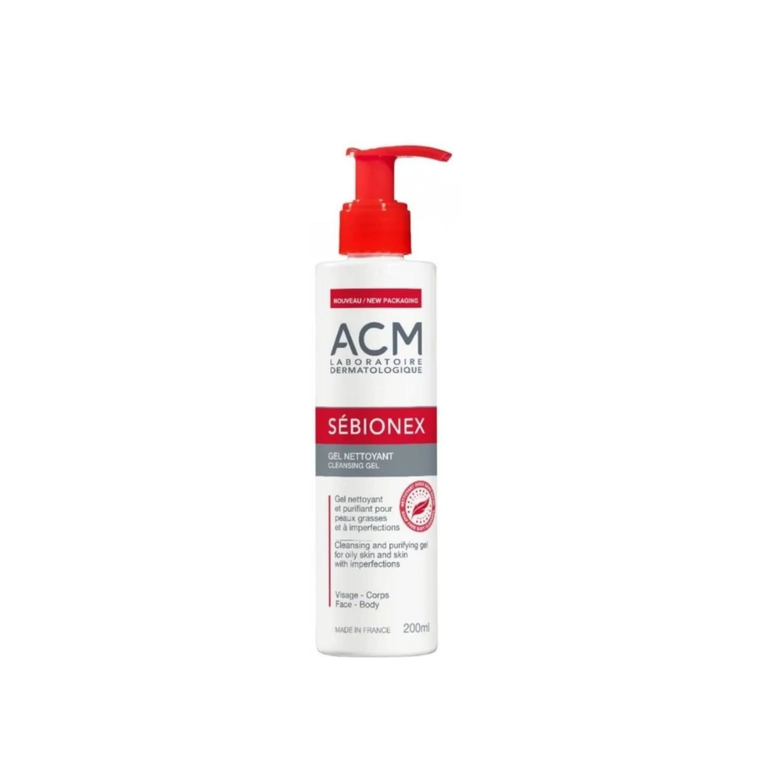 ACM Sebionex Cleansing Gel 200 ml | Cleanser and Face Soap – Feel22Egypt