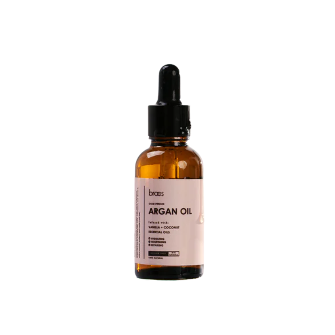 Braes Cold-pressed Argan Oil | Hair Oil and Serum – Feel22Egypt