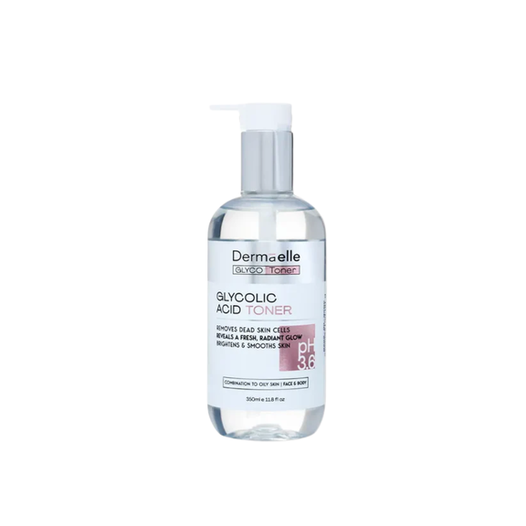 Dermaelle Gentle Exfoliating & Radiance Glycolic Acid Toner | Toner ...