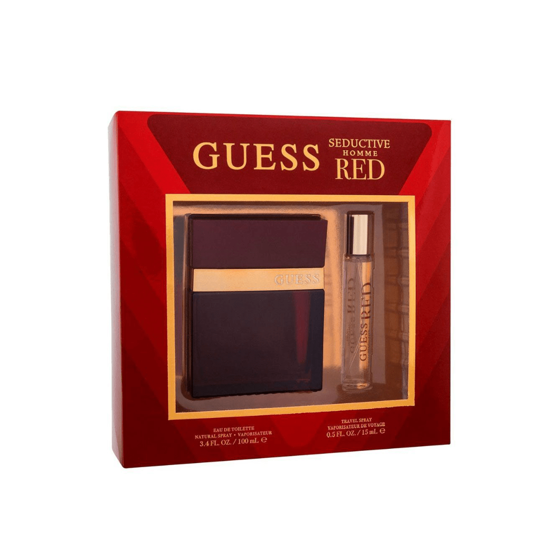 Guess Seductive Red Eau de Toilette Gift Set For Men | Perfume Set for ...