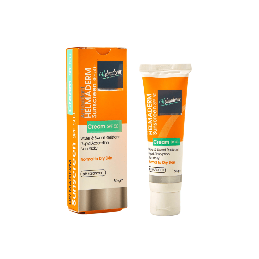 Helmaderm Sunscreen SPF50+ Cream 50ml | Sun Protection – Feel22Egypt