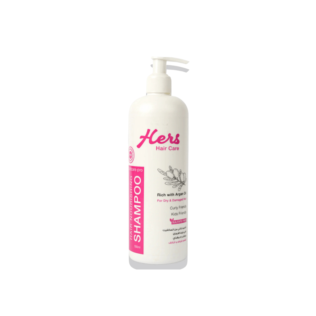 Hers Cold Care Pro Natural Argan Shampoo 500ml | Shampoo – Feel22Egypt