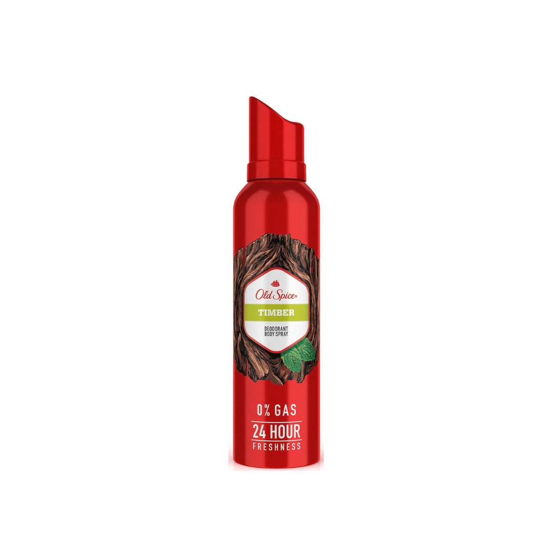 Old Spice Timber Deodorant Body Spray For Men 115g | Deodorant For Him ...