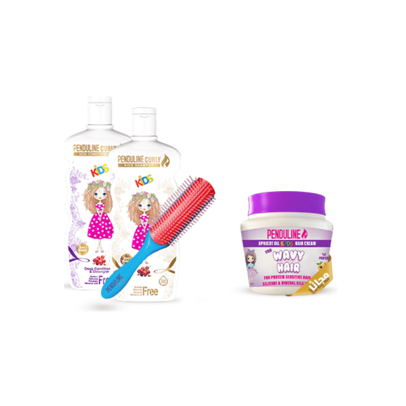 Penduline Wavy Hair Set | Kids Bath and Body – Feel22Egypt