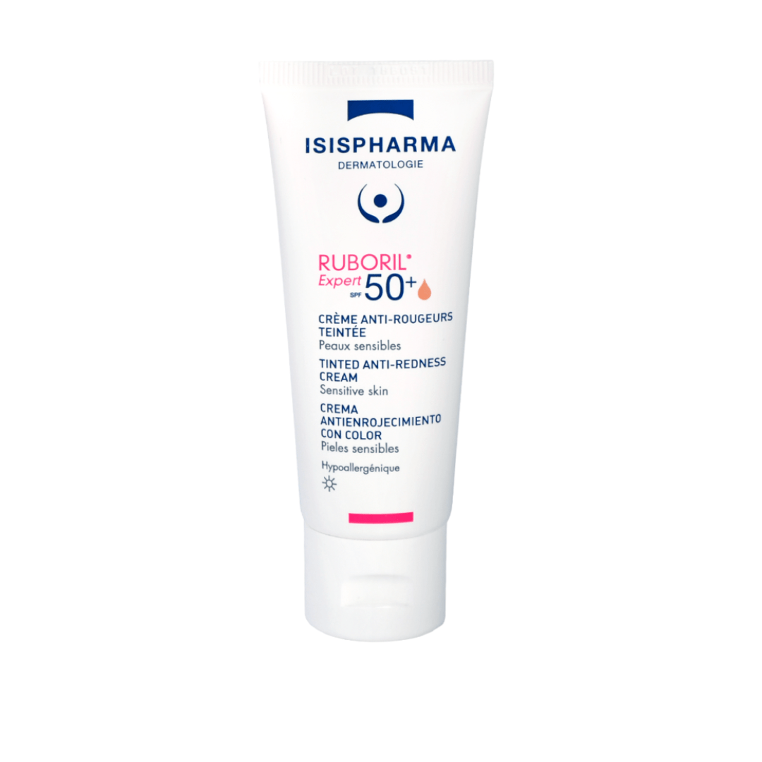 Isispharma Ruboril Expert SPF50+ Tinted Anti-Redness Cream 40ml | Day ...